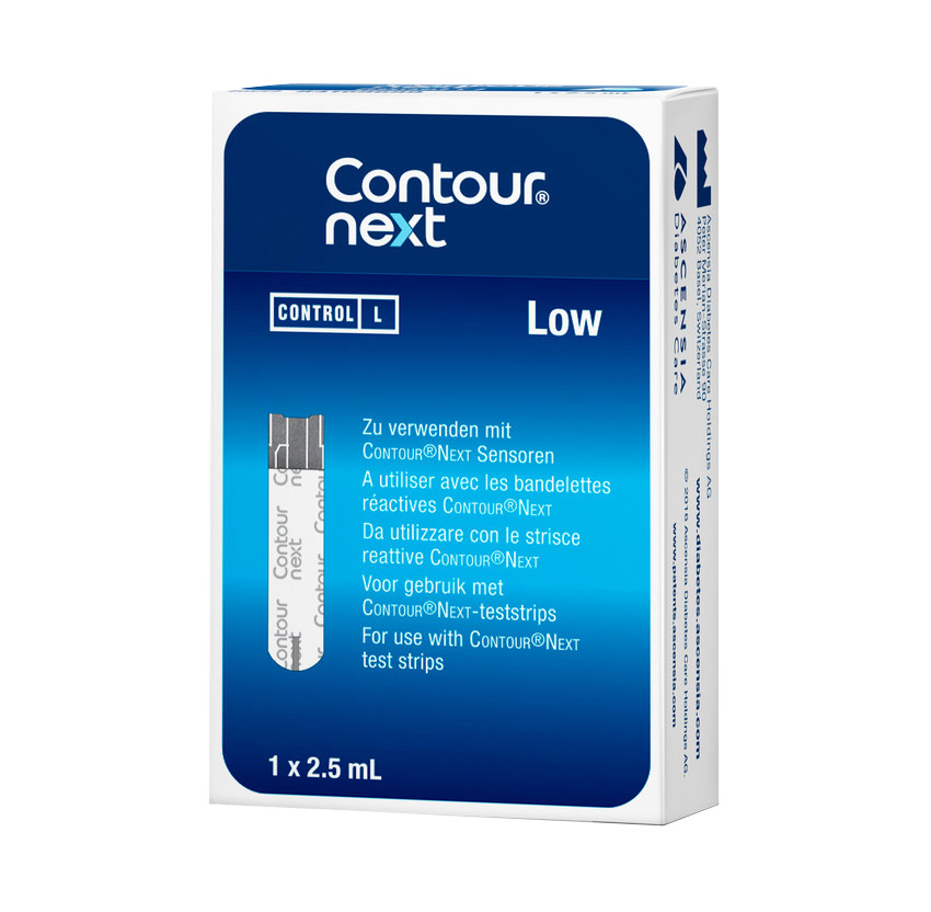 Contour® next control-solution, low, 2,5 mL | Fleischhacker