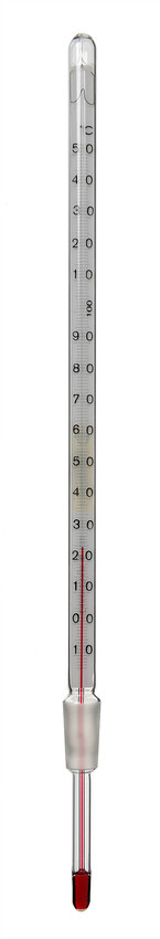 Distillation thermometer with core NS 14/23, calibratable ...